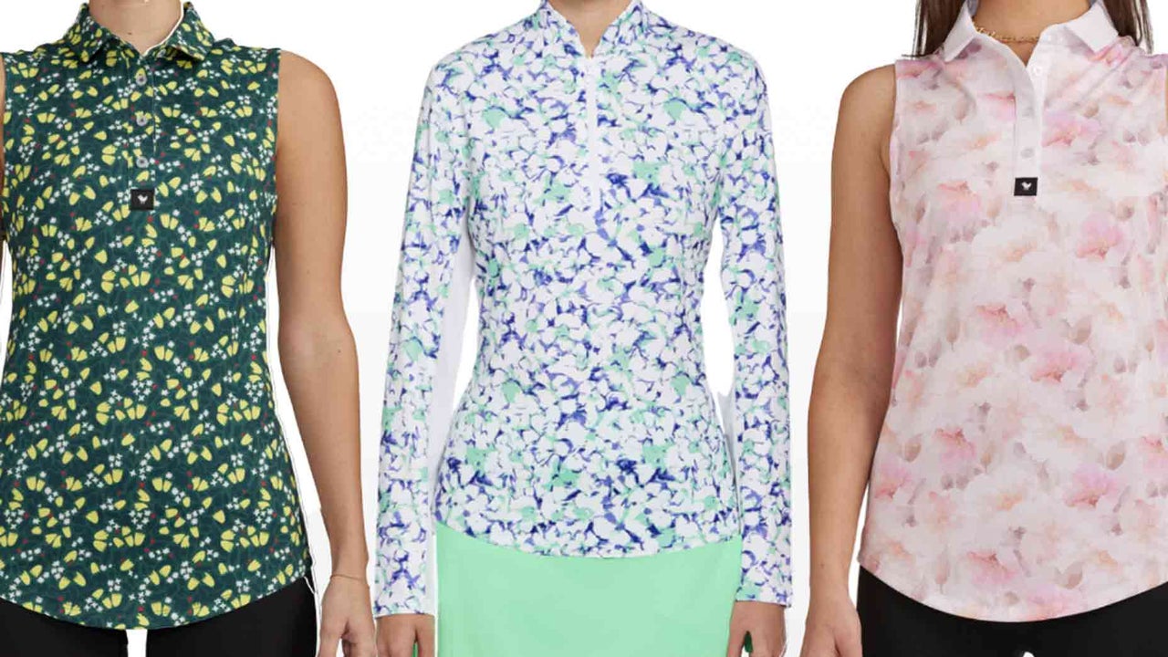 These 5 floral tops are perfect for spring golf