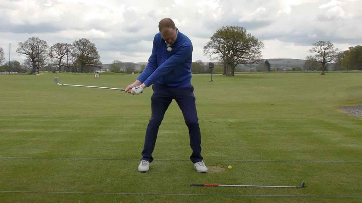 Perfect your impact position with this clever swing drill