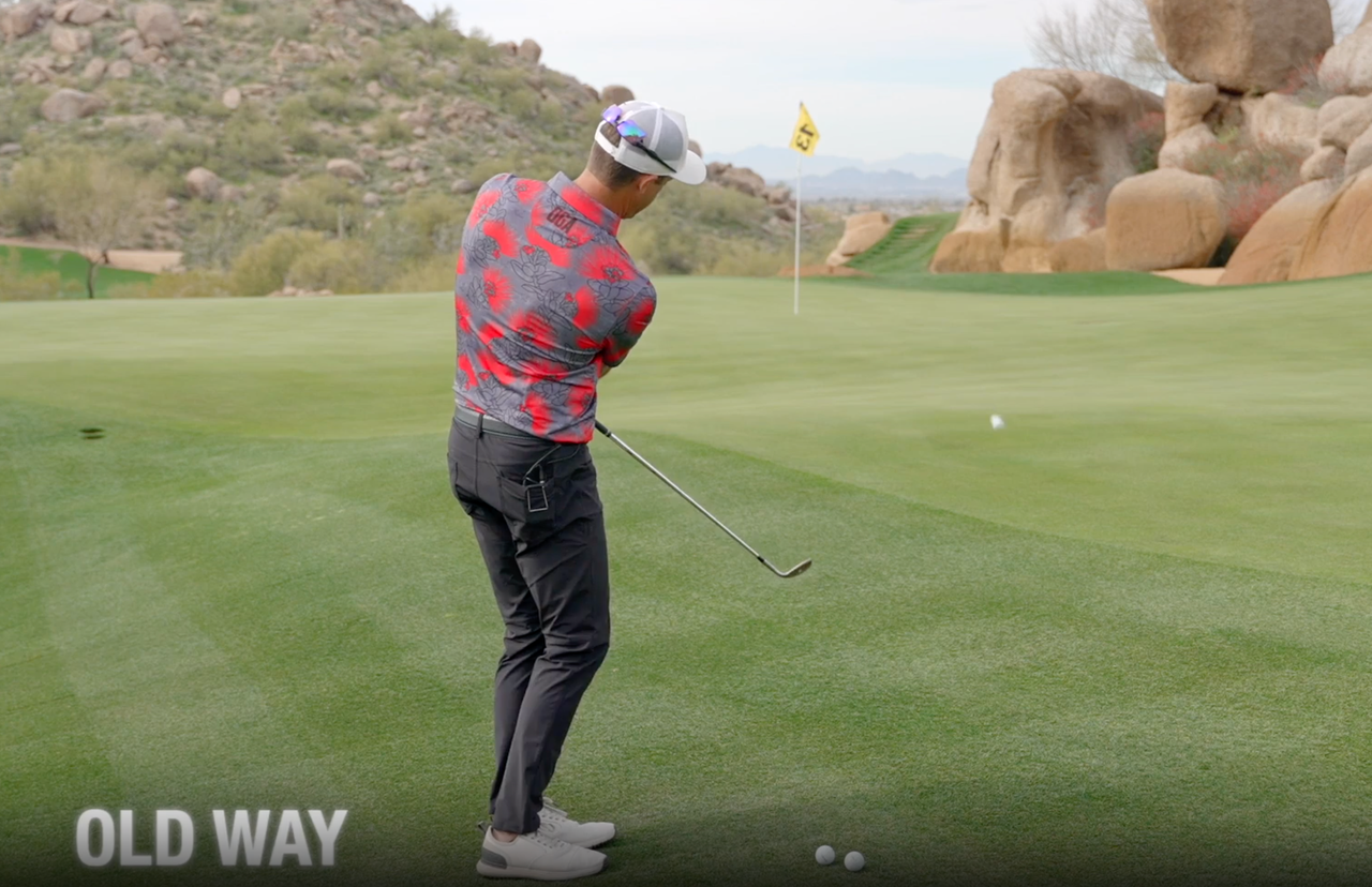 This modern 'hinge and hold' method will even make your mishits better