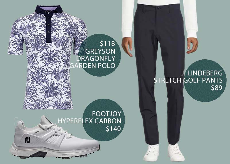 Men's golf outfits: 3 stylish options to wear on the course this summer