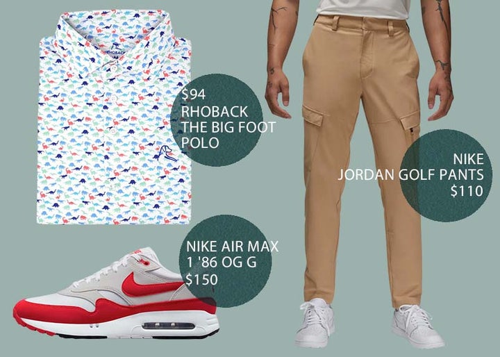 Men's golf outfits: 3 stylish options to wear on the course this summer