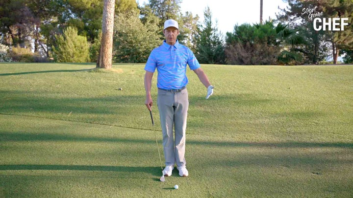 Use the stack and tilt method to hit perfect wedge shots from 50-125 yards