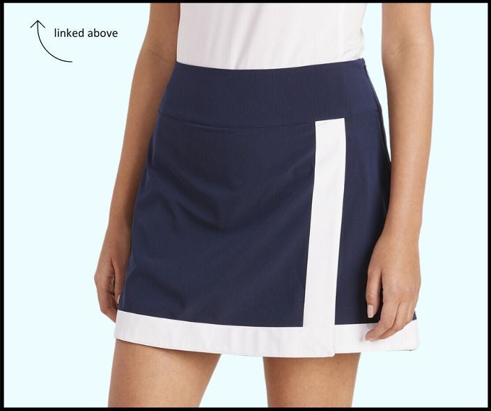 Ladies' golf skirts and shorts perfect for uniform or casual wear