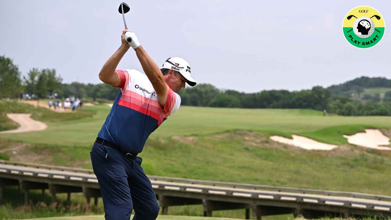Envision a baseball swing to add clubhead speed with this drill