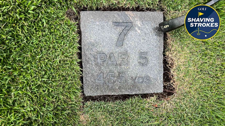 I used only my 6-iron for every shot outside 50 yards. Here's what I ...