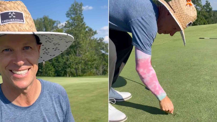 The right way to repair a ball mark (and wrong way), according to an expert