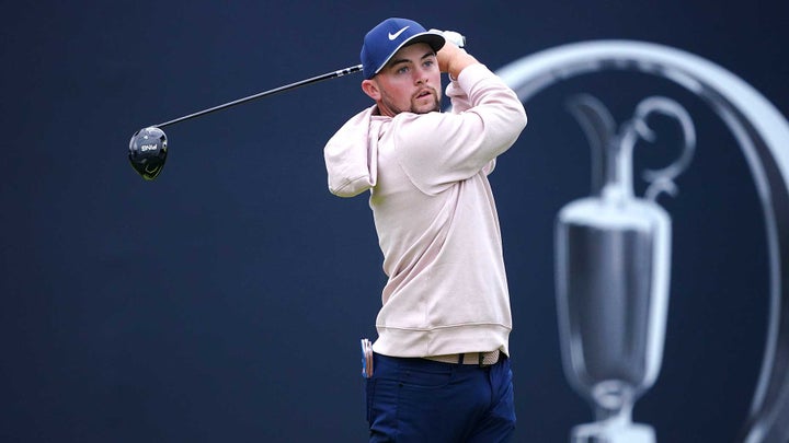 A major champ is contending at The Open. His brother is beating him