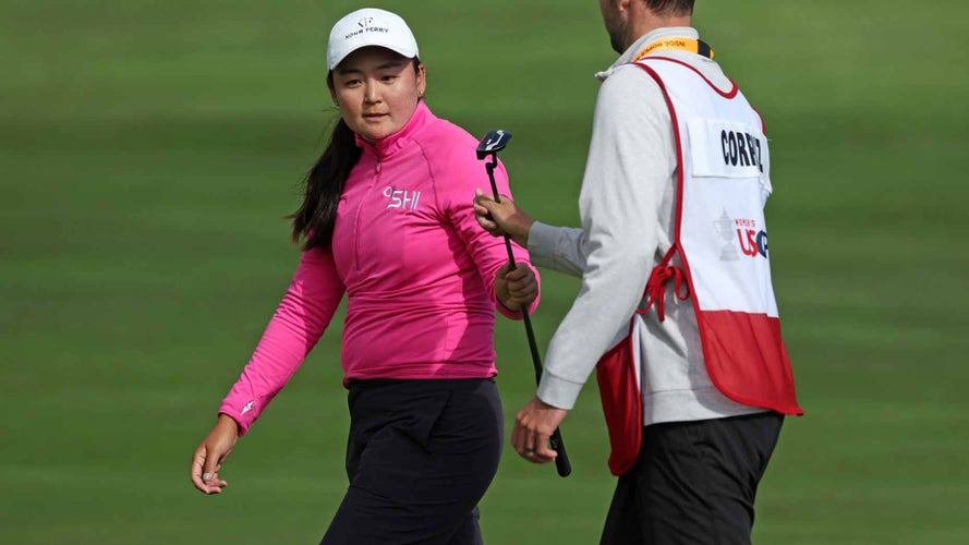 Why this LPGA rookie has had 11 different caddies this season