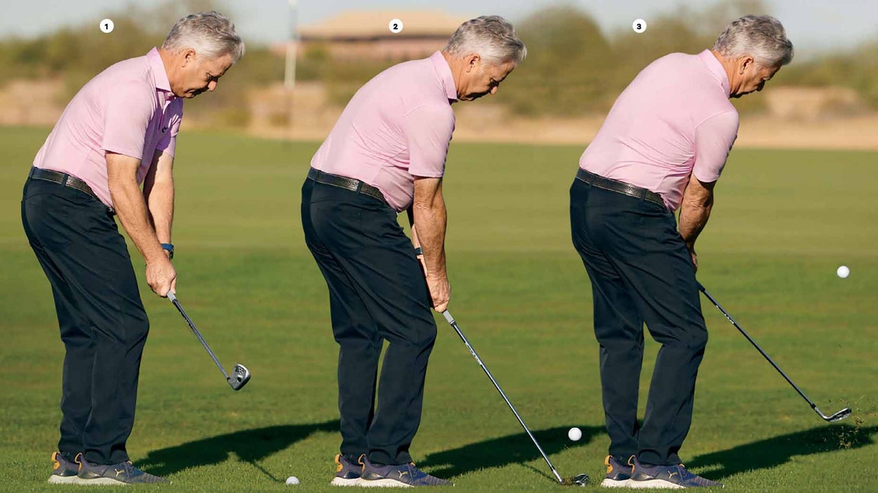 How to hit a low, spinning chip shot like the pros