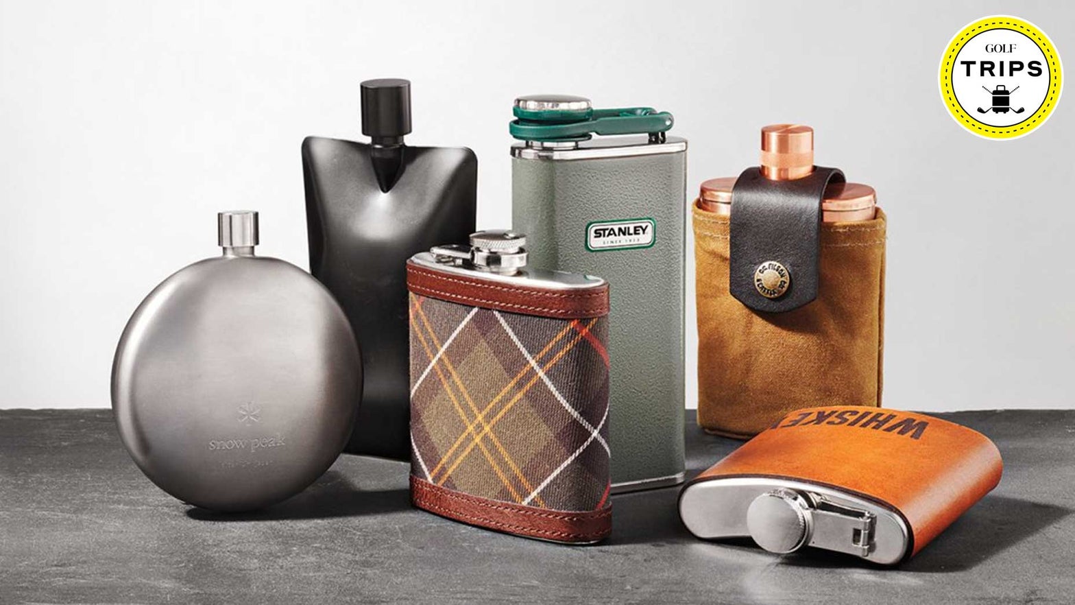 Find elegance, efficiency (or both!) with these fancy and functional flasks