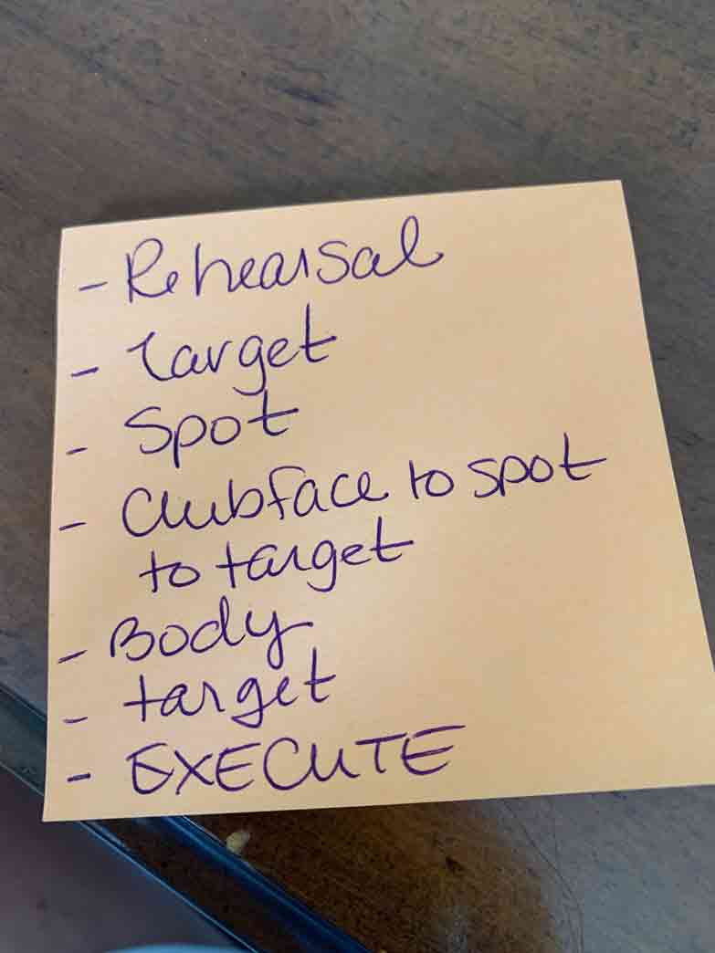 Hit more solid shots with this 5-step pre-shot routine