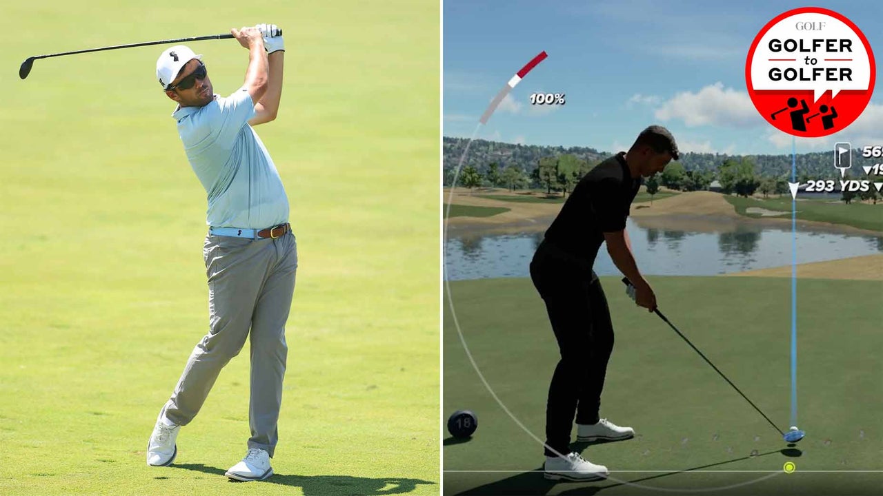 How this pro is using a video game to prepare for golf tournaments