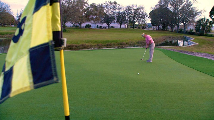 The greens are fake at this golf course. But the feels (and savings ...