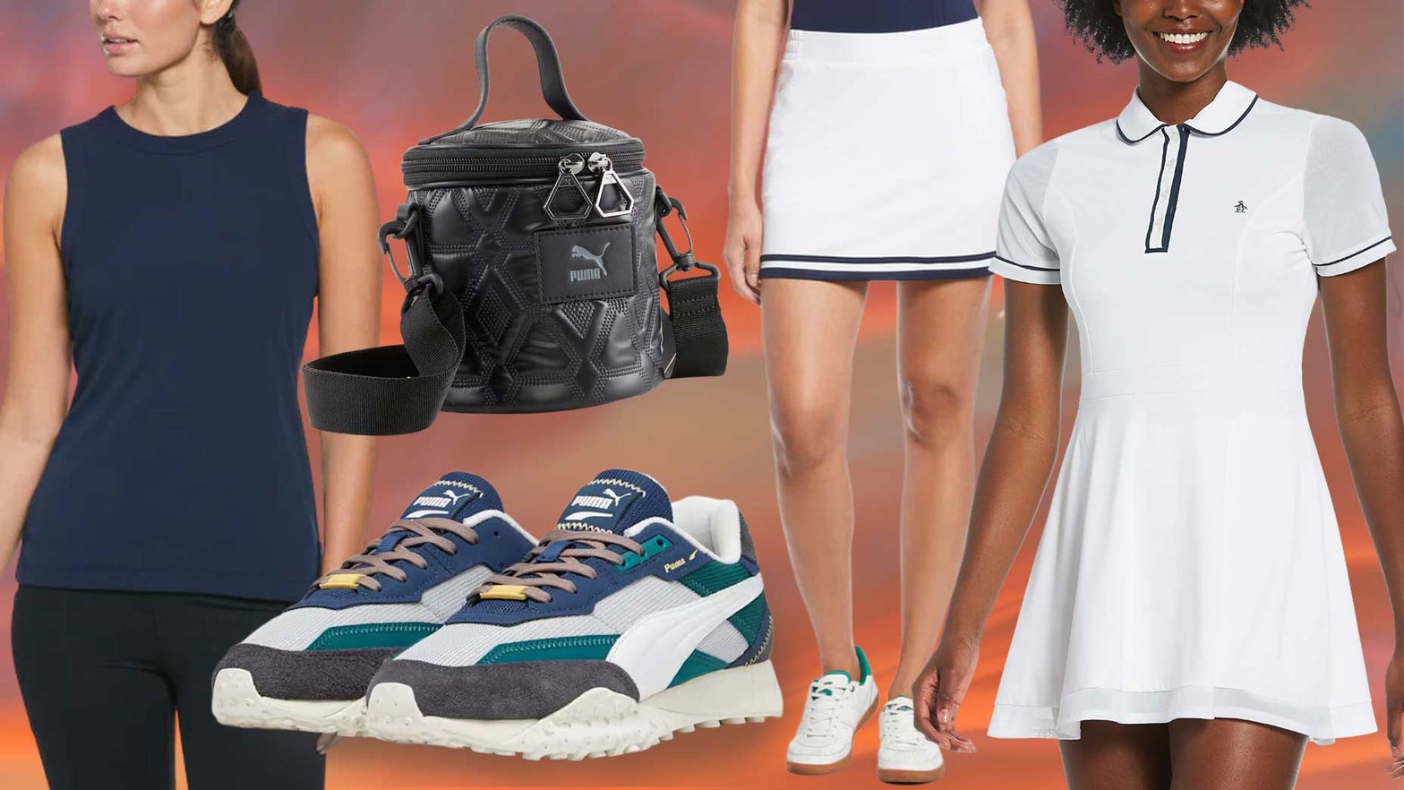 Women's athleisure essentials from course to court for golfers who do it all