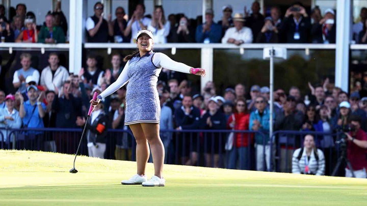 Lilia Vu claims second career major at Women's Open