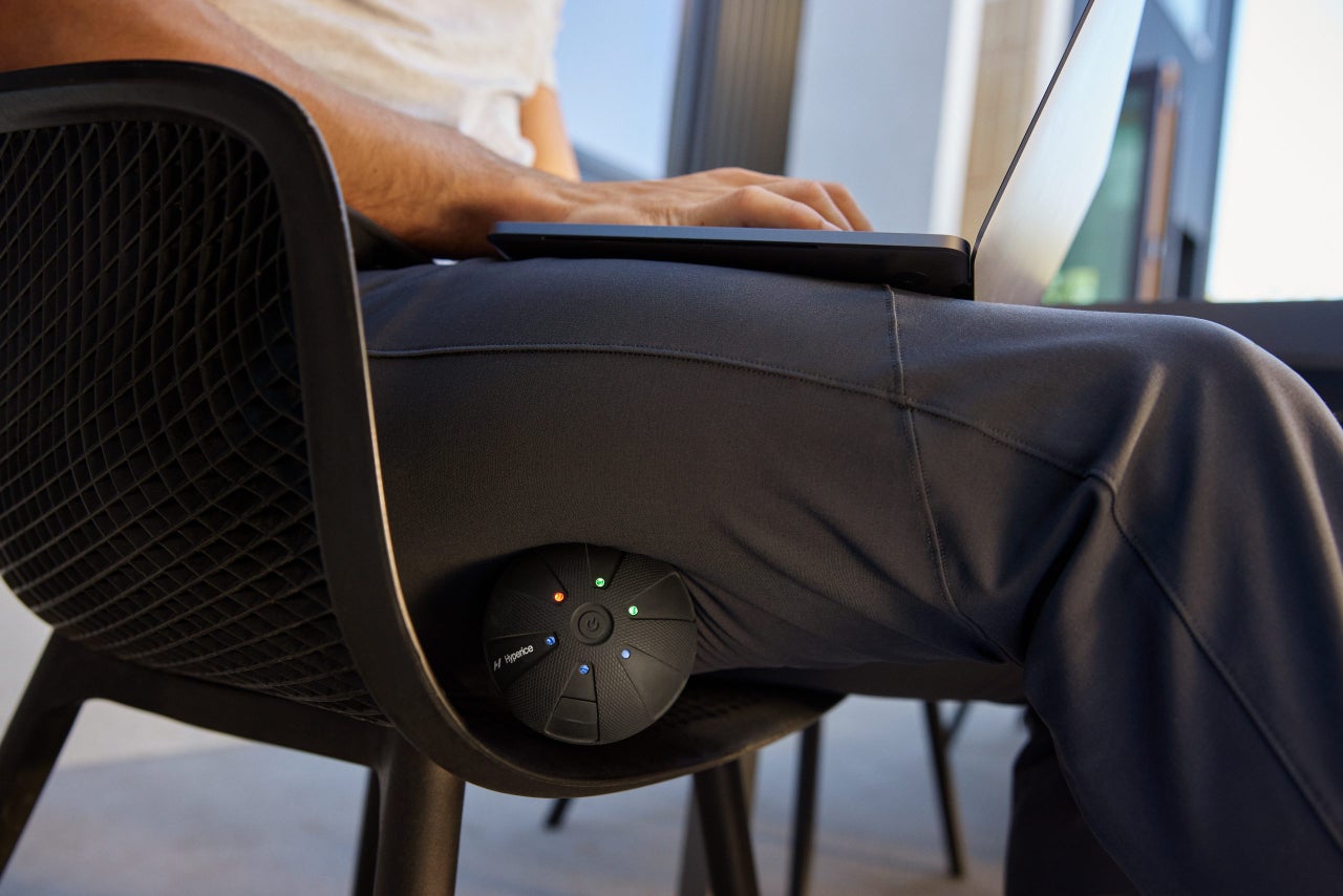 How this Hyperice portable massage ball can help you release tension ...