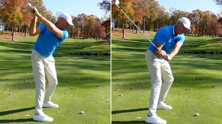 A foolproof method to fix your over-the-top swing (and slice!)