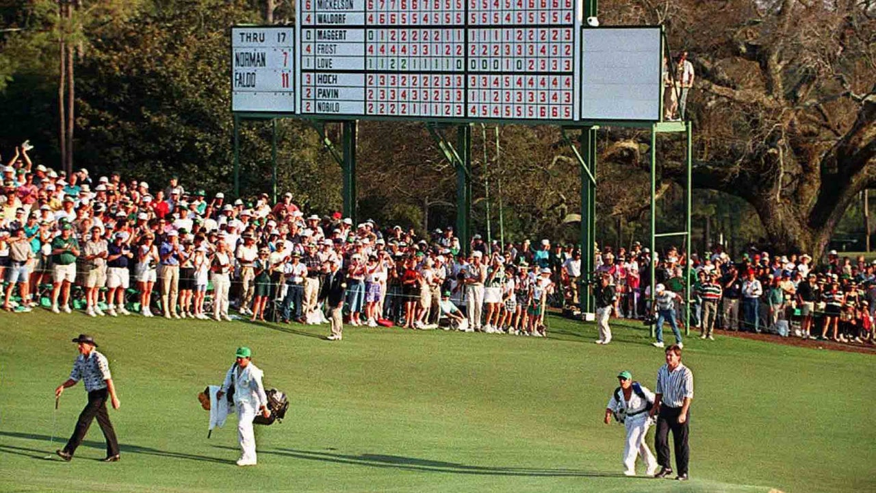 Did Nick Faldo just log on to Twitter, slam Greg Norman and then log off?