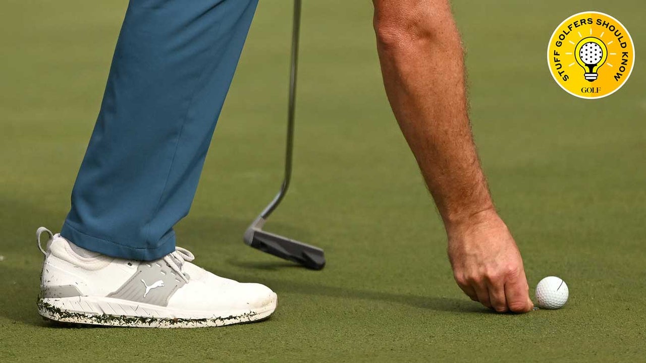 How to mark your golf ball correctly on the green, and how to mess it up