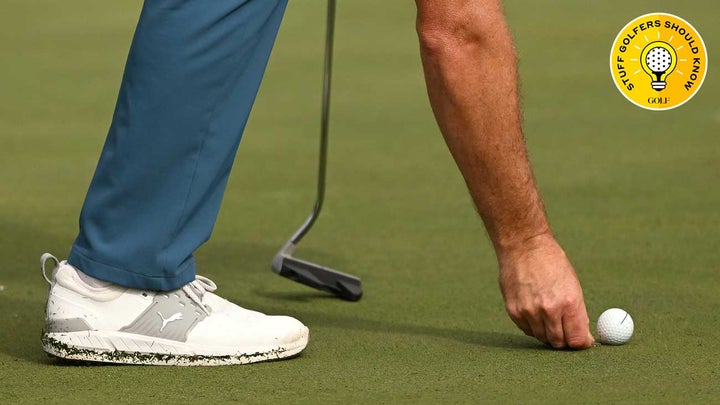 How to mark your golf ball correctly on the green, and how to mess it up