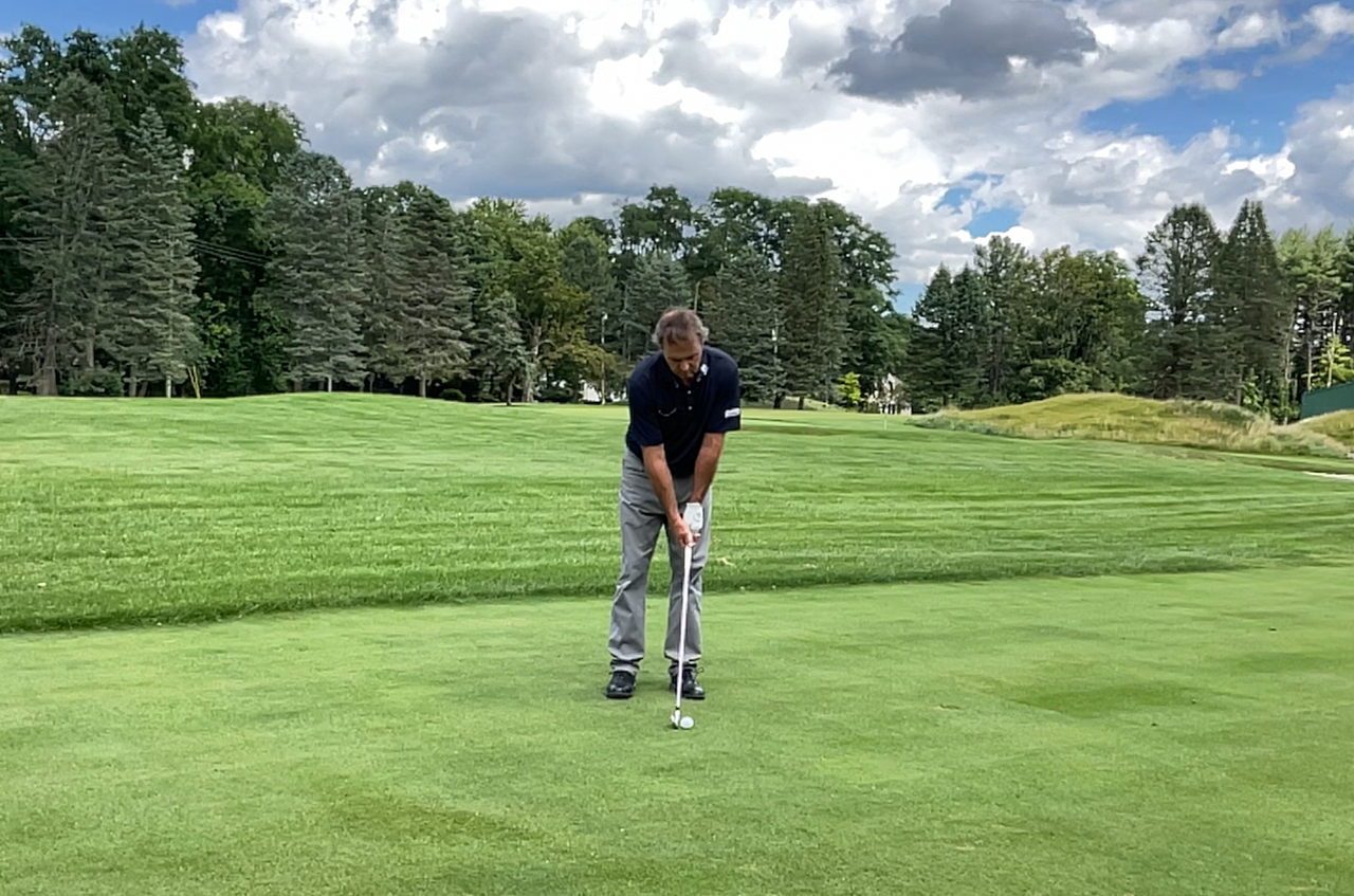 This nifty alignment tip will help you hit more shots closer to the pin