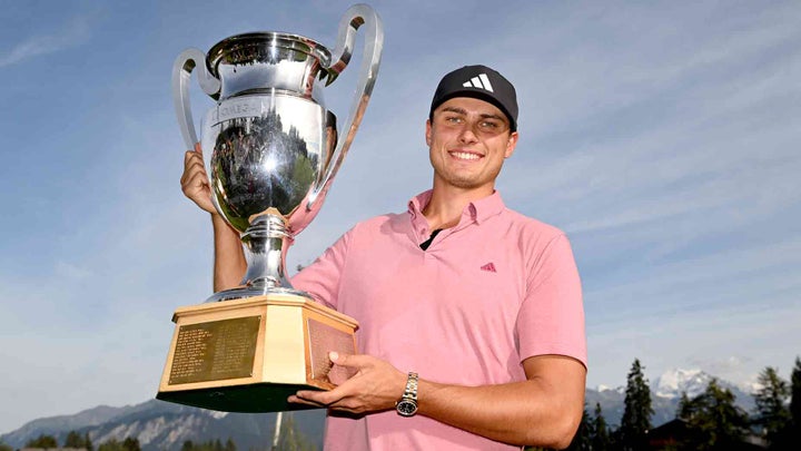 Ludvig Aberg shocks Matt Fitzpatrick to claims first DP World Tour title