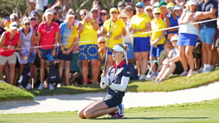After Nelly Korda's heartbreak, a 4-word conversation told us everything