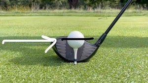 What's the 'right' tee height for driver? It depends on 1 factor