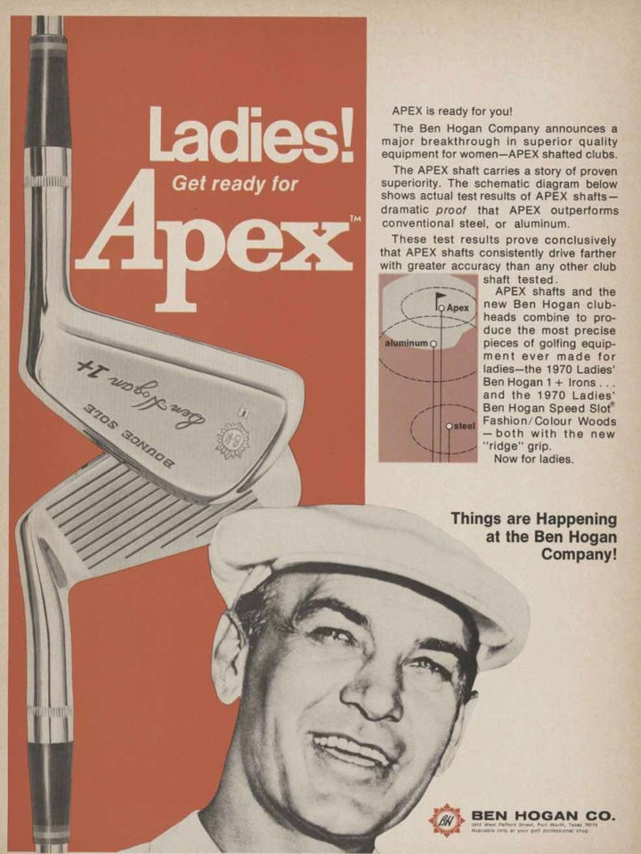 These old-school advertisements will make you want retro golf gear