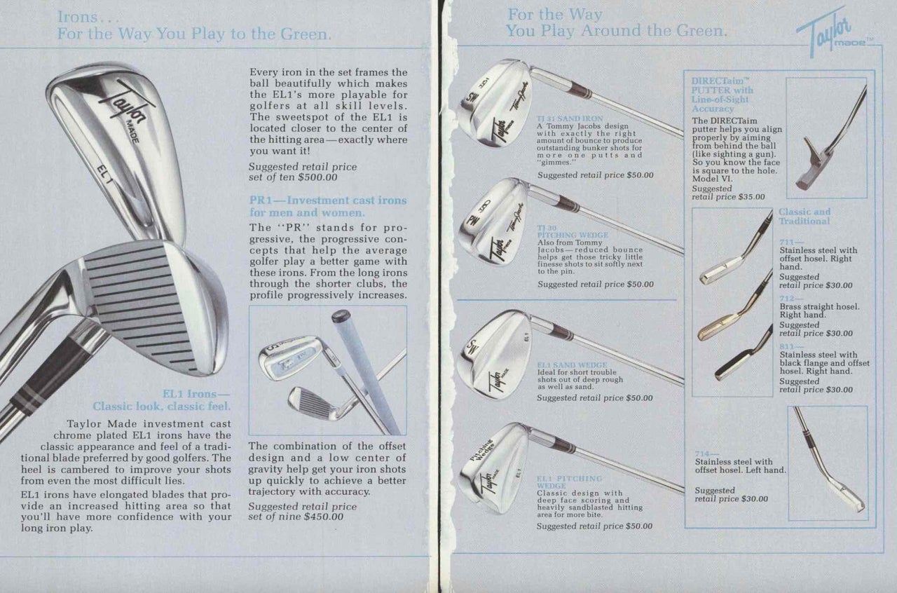 These old-school advertisements will make you want retro golf gear