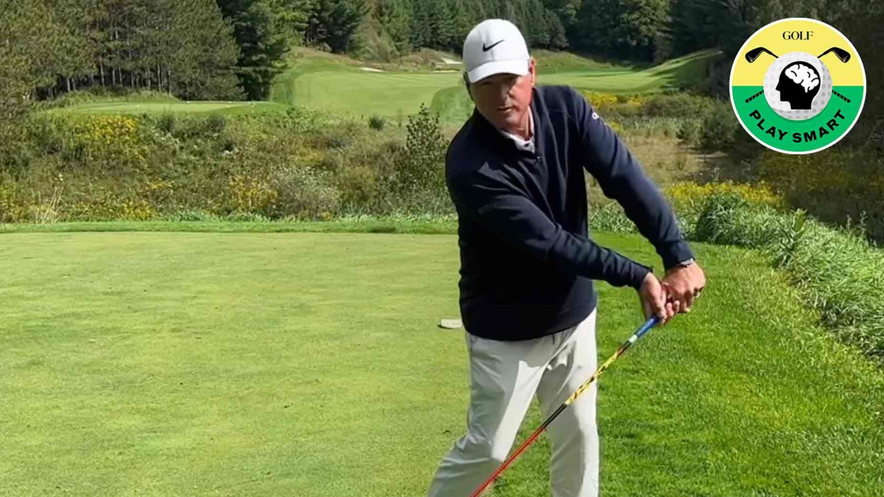 Using the tee box can help with alignment and clubface angle. Here's how
