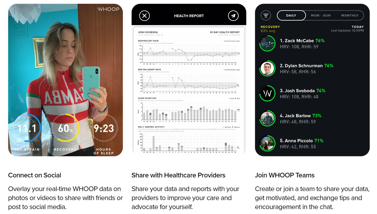 Give the gift of health with the wearable WHOOP, a perfect accessory ...