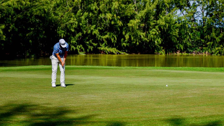 This at-home drill stabilizes your putting motion for improved touch