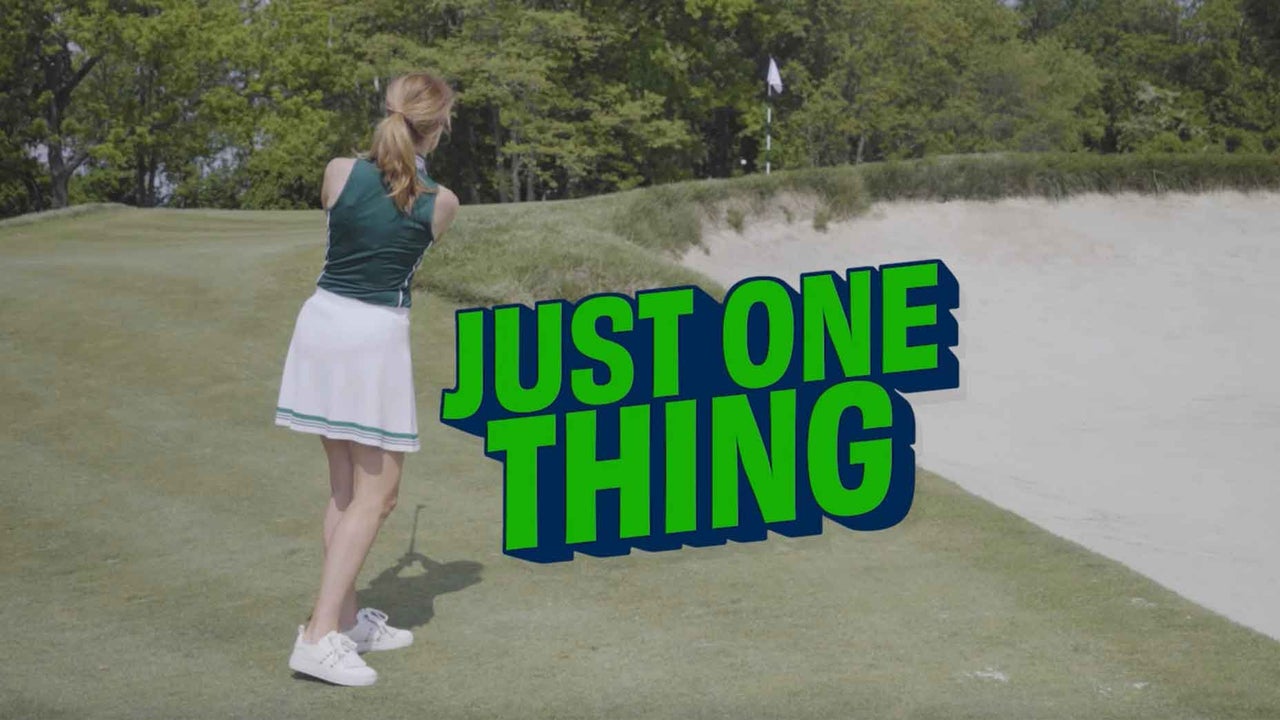 How to hit a chip shot that stops on command, according to an LPGA pro