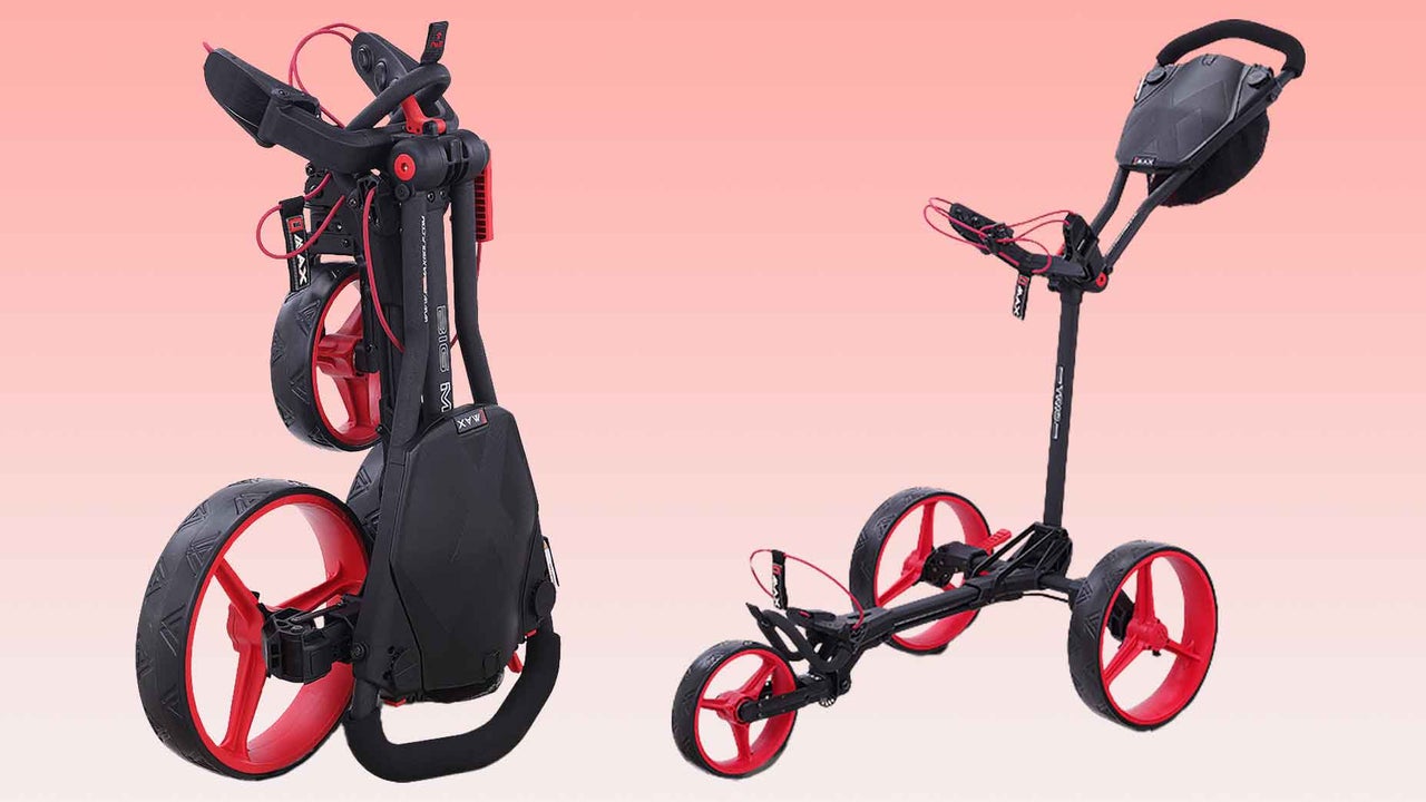 Big Max's new Blade Trio push cart is the ultimate space-saver