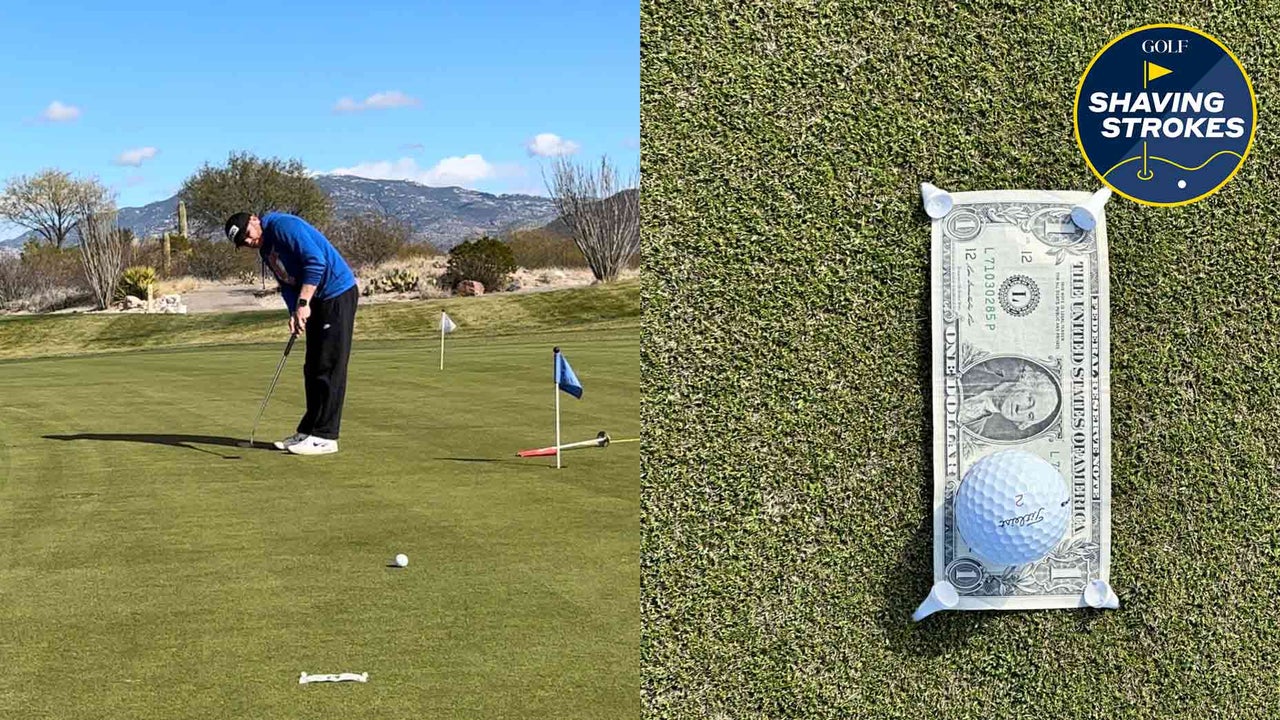 1 trick for removing tension on the green, according to a legendary putter
