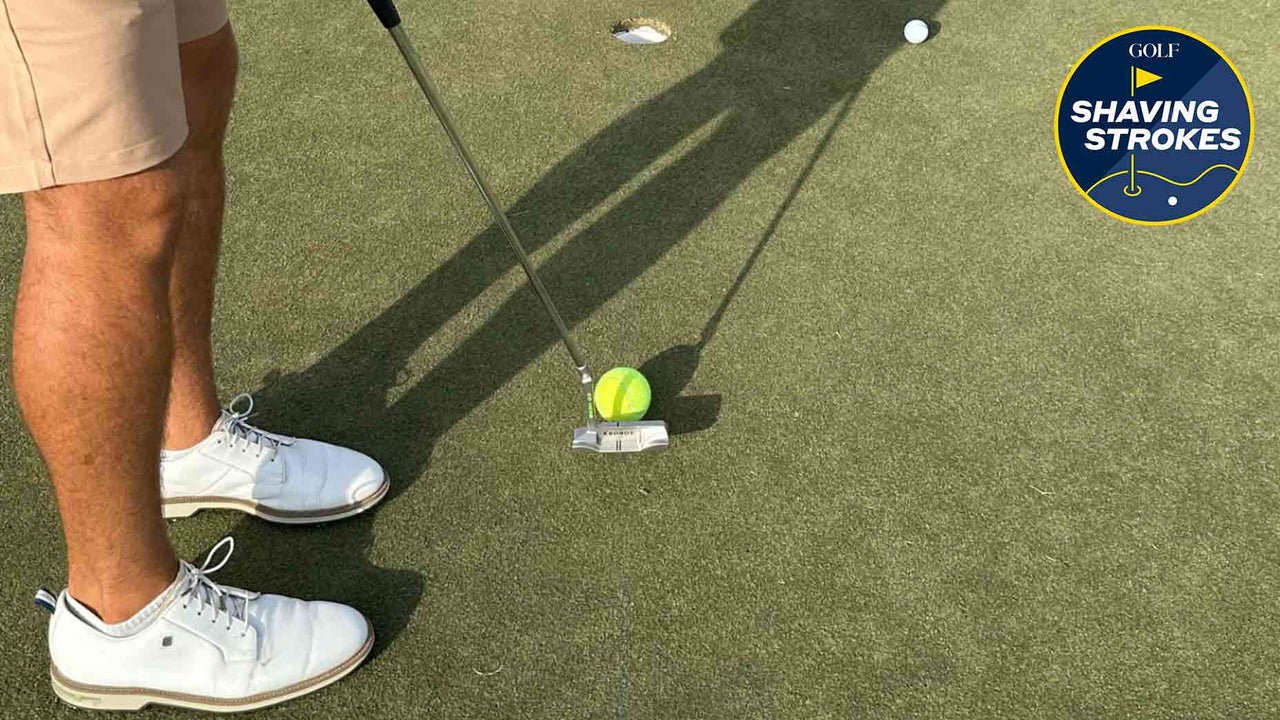 A tennis ball reveals *a lot* about your putting stroke. Here's how