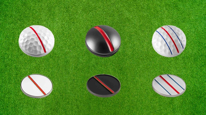 These must-have ball markers double as alignment aids