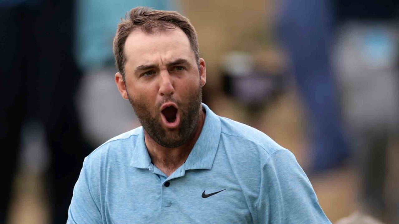 After a chaotic protest on 18th green, Scottie Scheffler wins Travelers