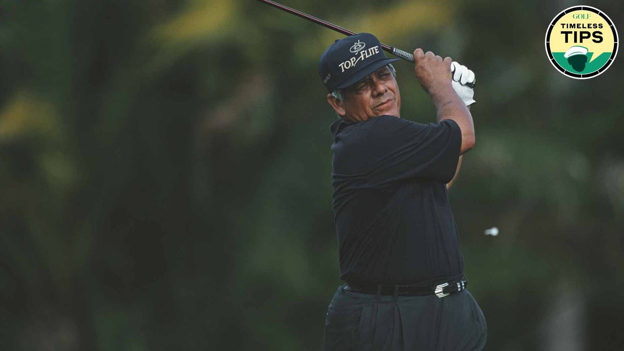 Lee Trevino shares his secrets for hitting a power fade off the tee