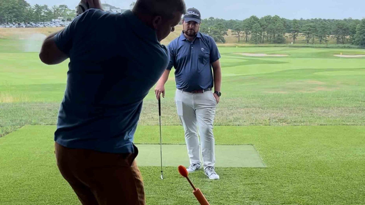 This desperate golfer was ready to quit. We set out to save him