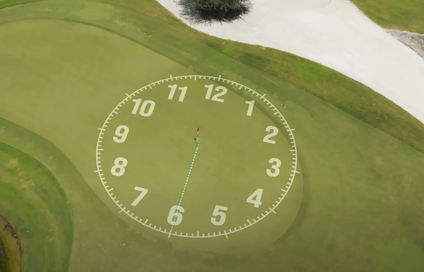 Brad Faxon says use this trick to improve your green-reading