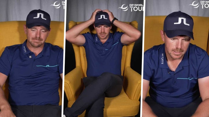 In 2-minute, emotional interview, pro shares the tough side of golf