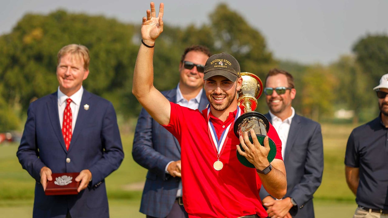 Ole! Jose Luis Ballester becomes first Spaniard to win U.S. Amateur
