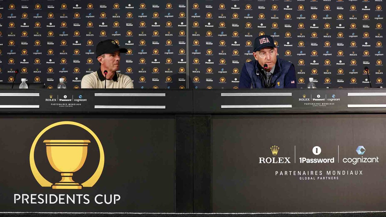 Ahead of 2024 election … at 2024 Presidents Cup … we asked about role ...