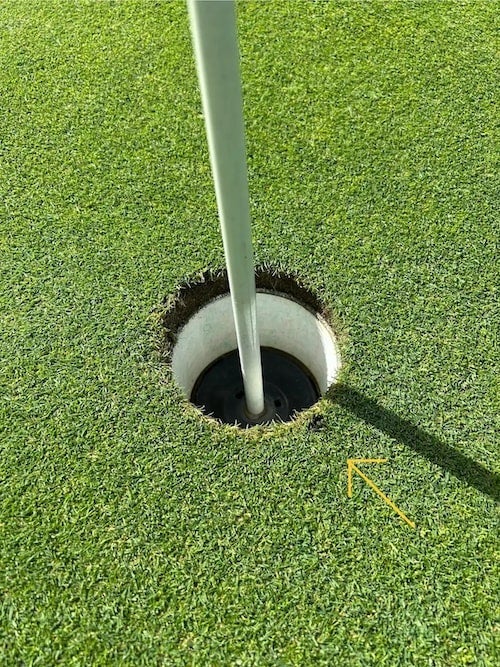 Ditch the line on your golf ball — use this little trick instead