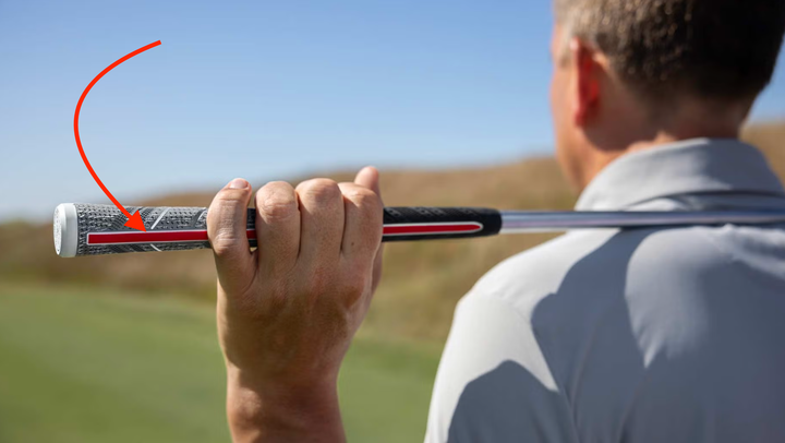 Golf Pride's new Align Max grips accentuate this popular feature