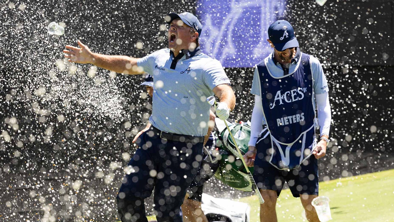 WATCH: Patrick Reed showered in beer after ace on raucous LIV hole