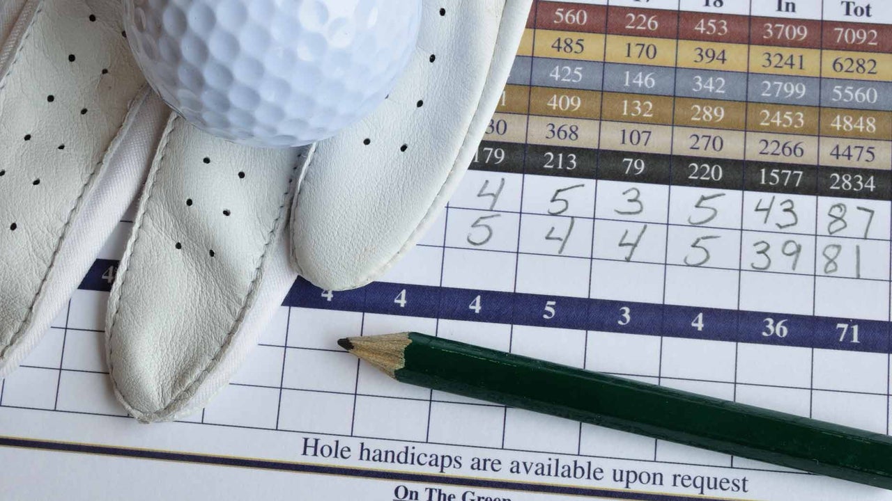What is a golf handicap, and how is it calculated?