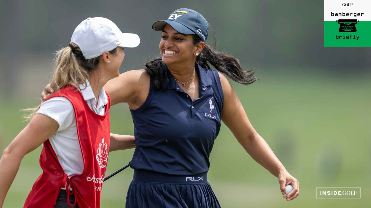 Megha Ganne has a bit of Arnie and Tiger in her game. Ask her coach